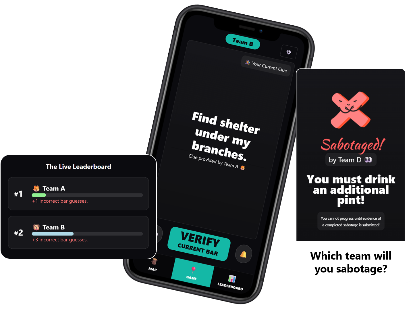 Bar-athon - Crack Clues, Find Bars, Win the Night!